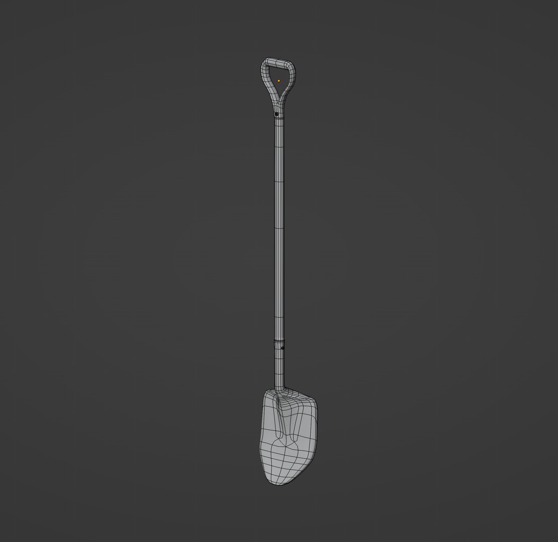 Hand Shovel 3D Model - TurboSquid 2044775