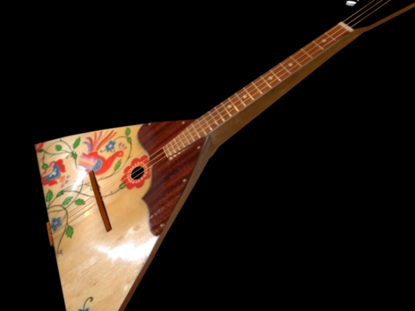 3d Model Russian Instrument