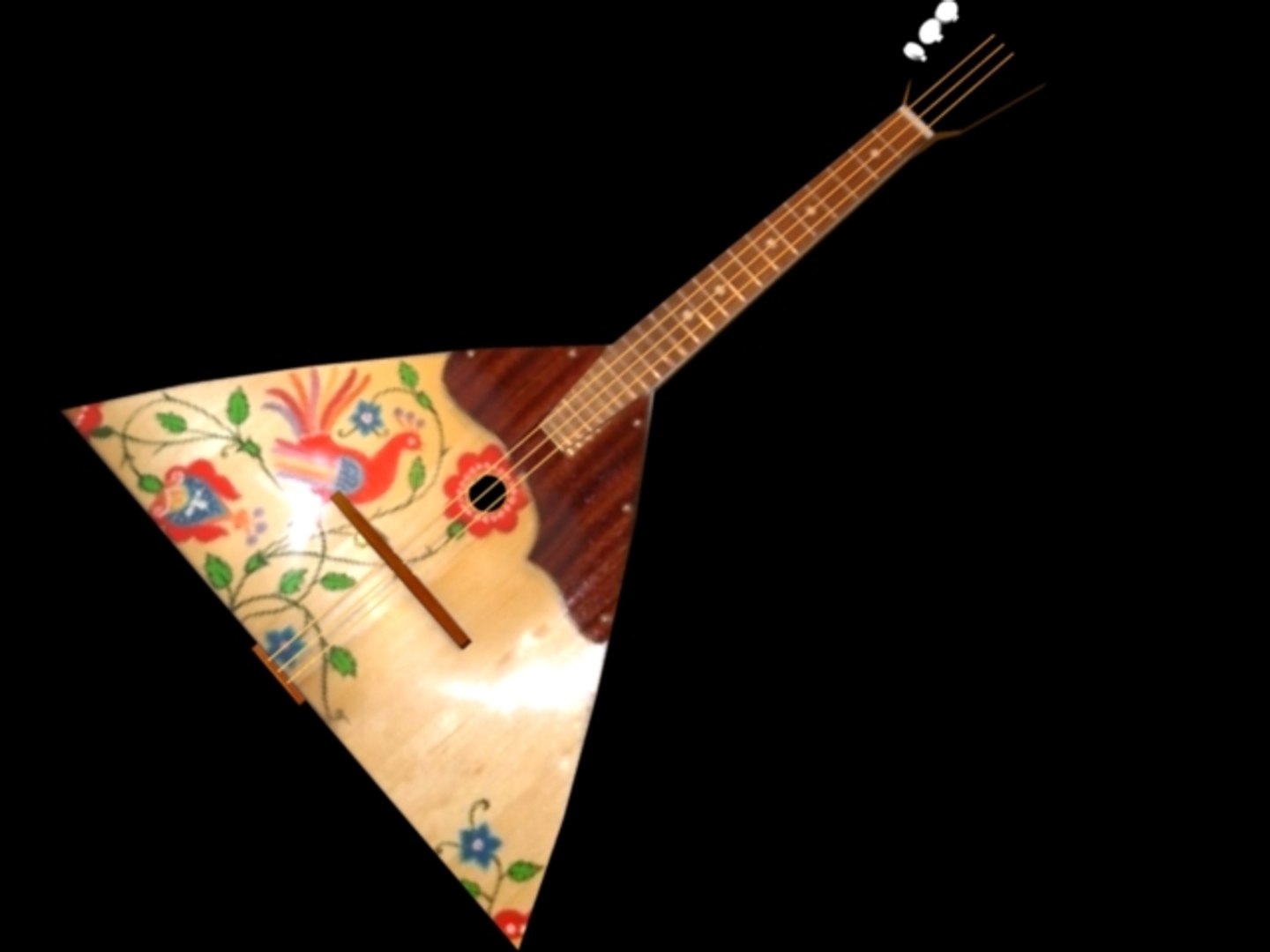 3d Model Russian Instrument
