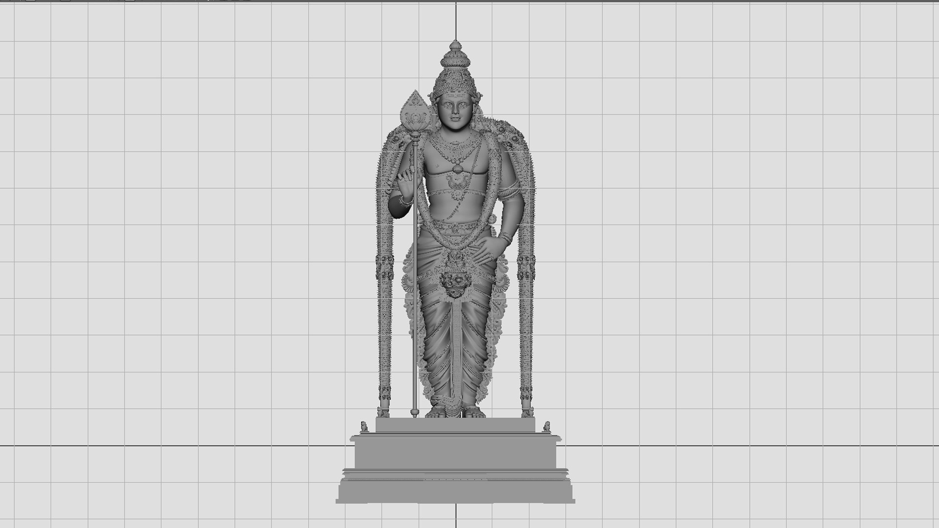 3D Lord Murugan Statue Model - TurboSquid 1855912