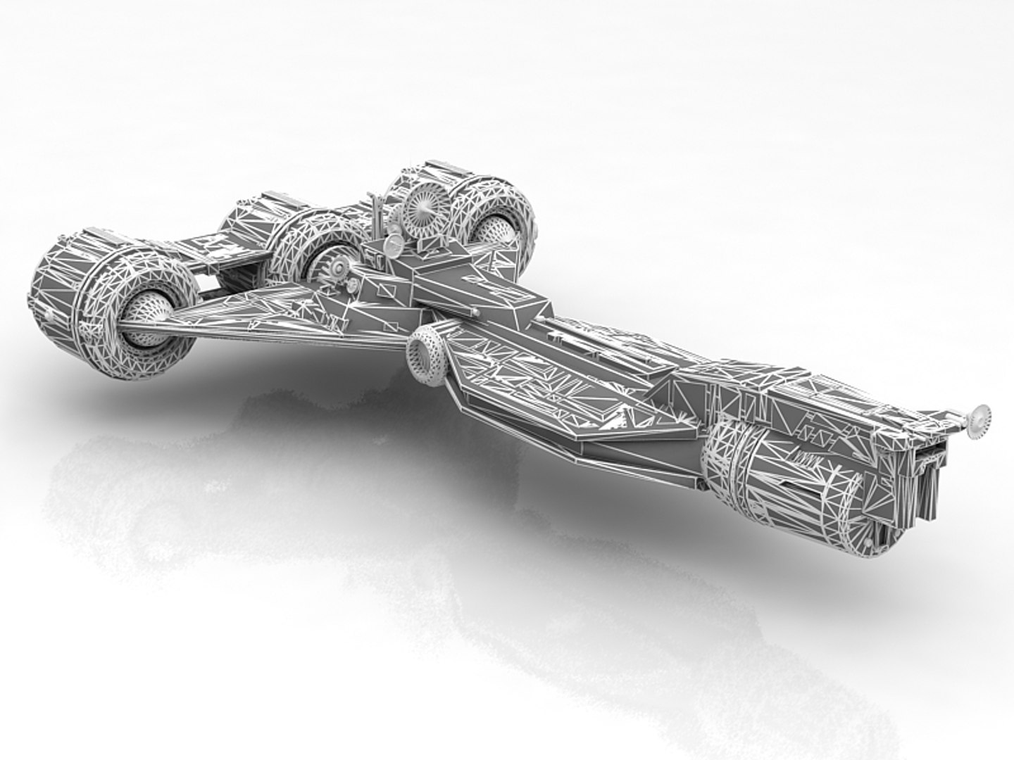 Star wars spaceship cruiser 3D model - TurboSquid 1627895