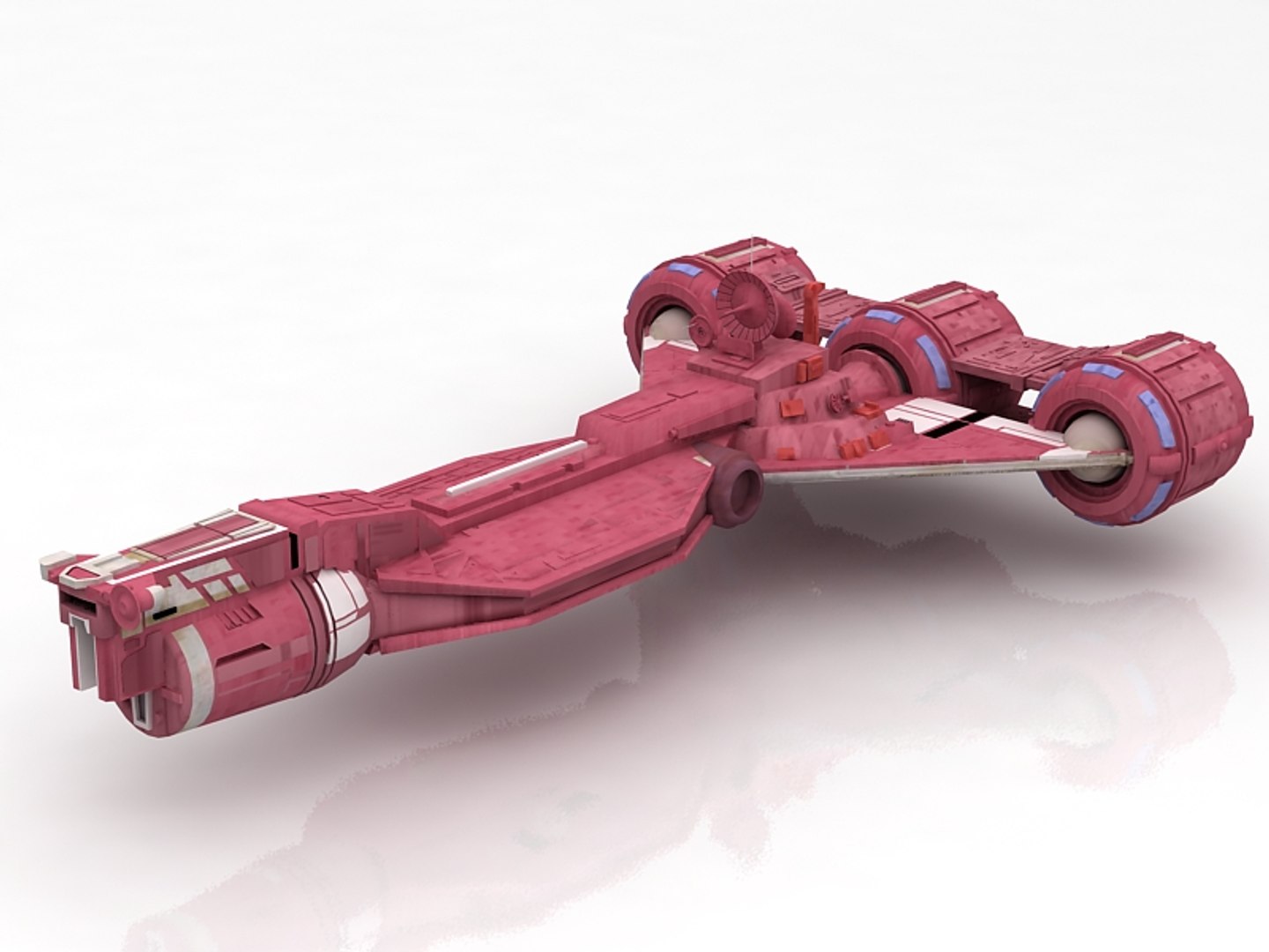 Star wars spaceship cruiser 3D model - TurboSquid 1627895