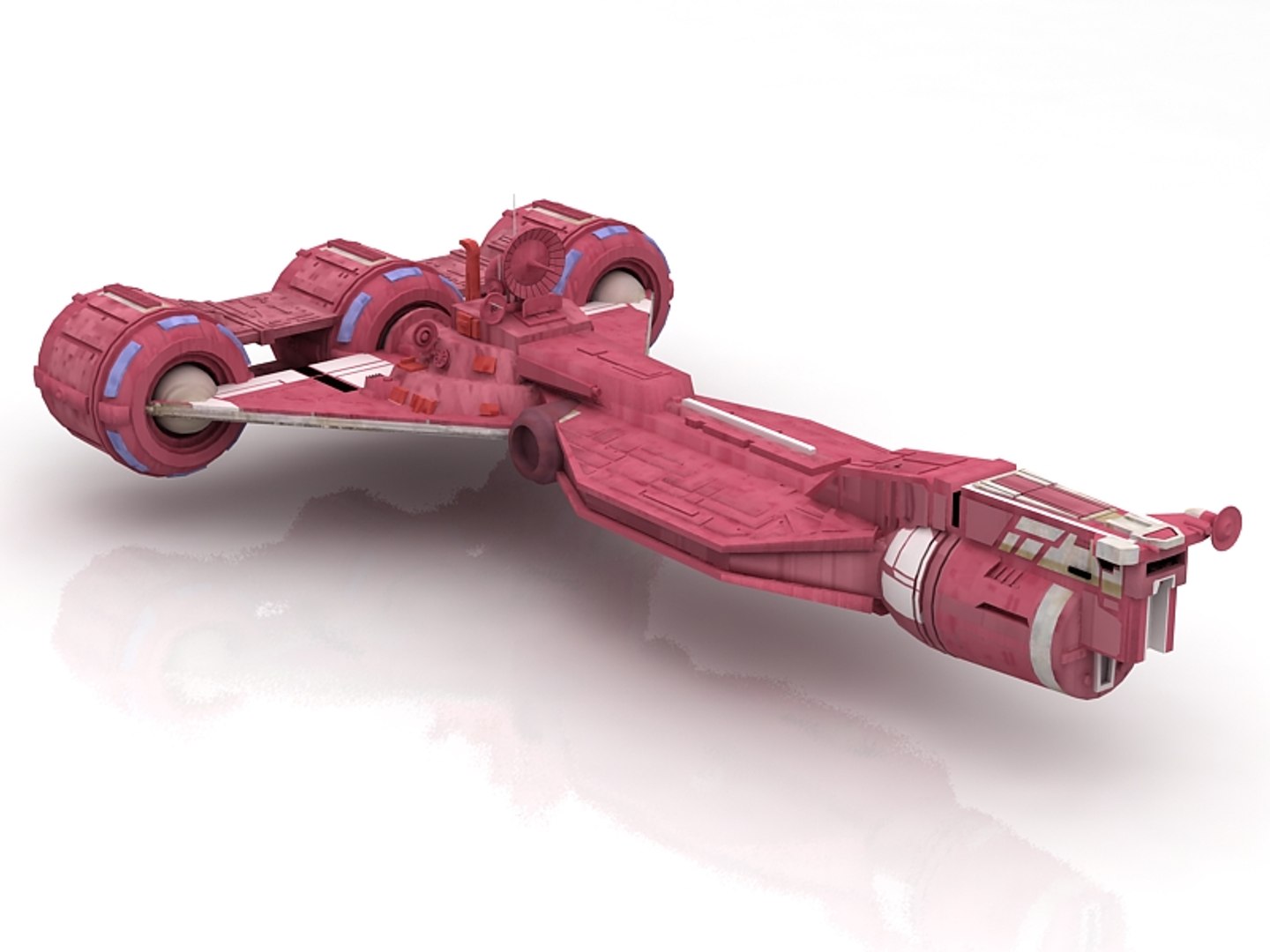 Star wars spaceship cruiser 3D model - TurboSquid 1627895
