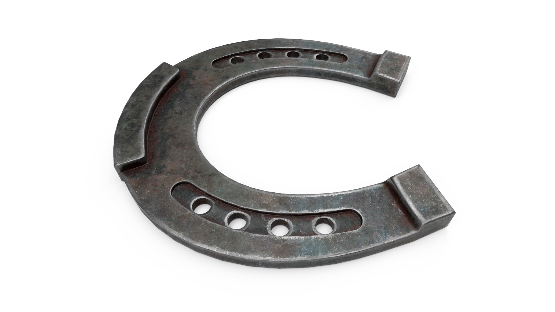 Horseshoe Old Metal Model - TurboSquid 1696499