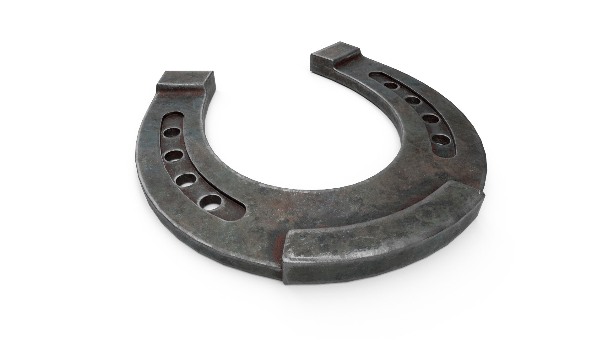 Horseshoe Old Metal Model - TurboSquid 1696499