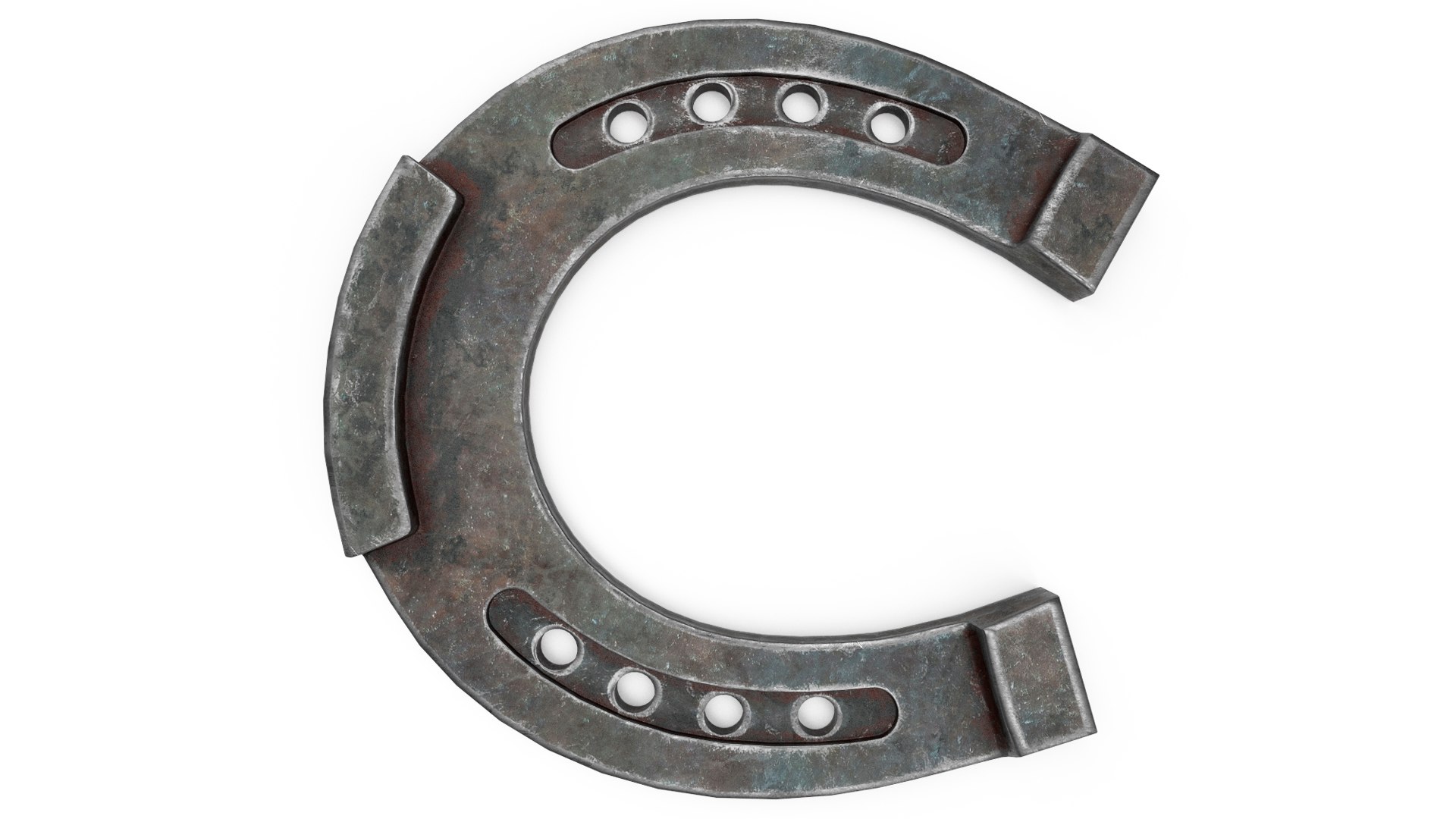 Horseshoe Old Metal Model - TurboSquid 1696499