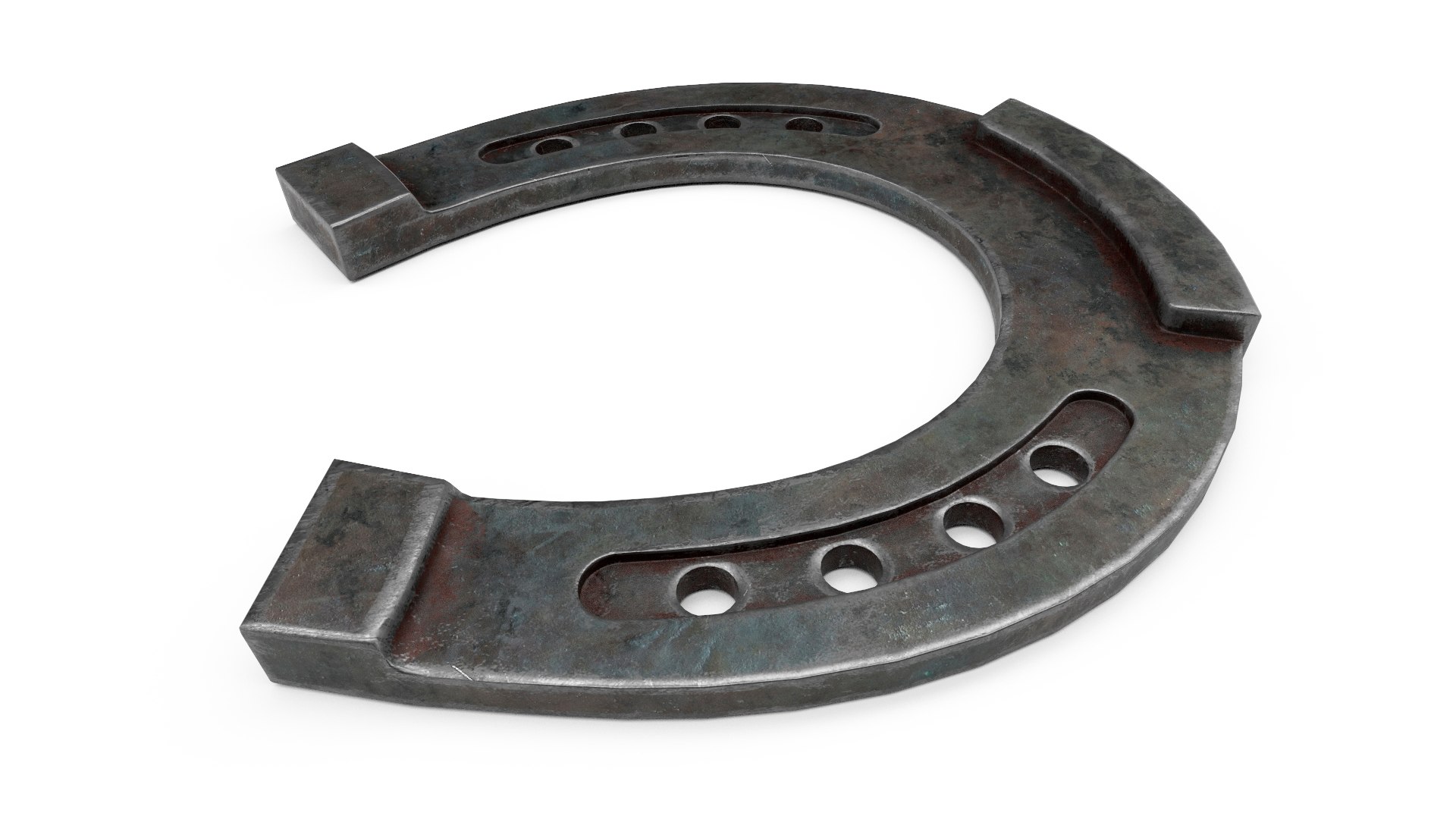 Horseshoe Old Metal Model - TurboSquid 1696499