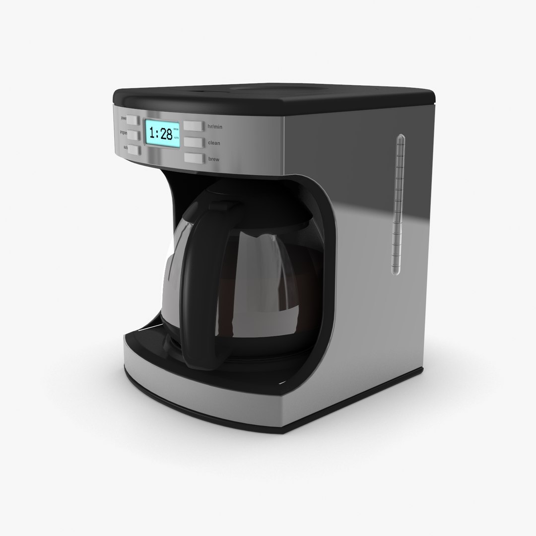 3D Coffeemaker Coffee - TurboSquid 1150293
