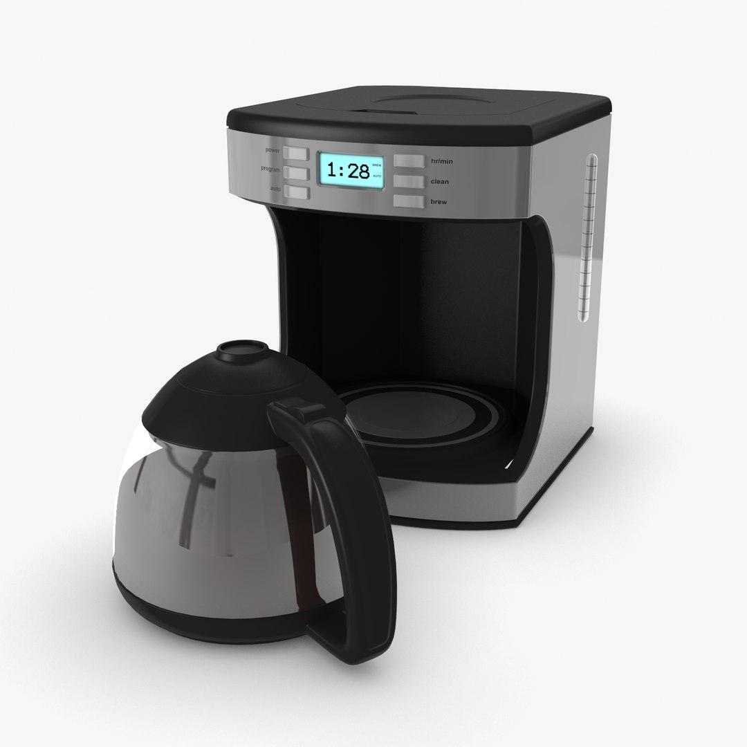 3D Coffeemaker Coffee - TurboSquid 1150293