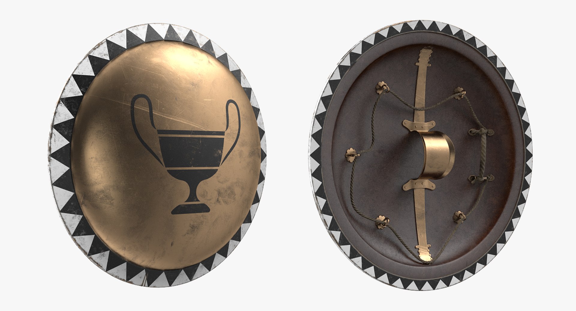 Max Medieval Greek Shield