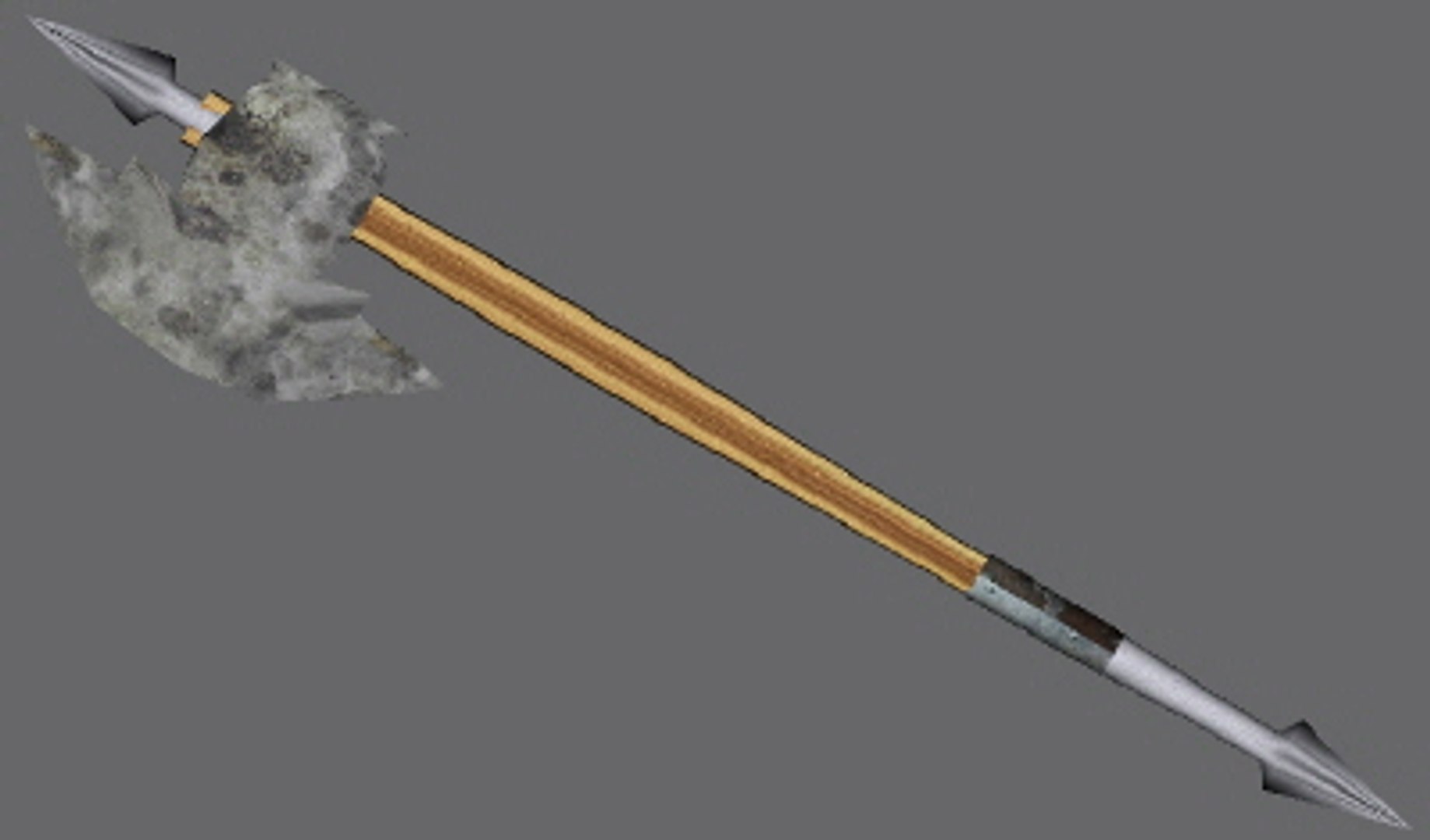 Urgosh D Spear Dwarve 3d Model