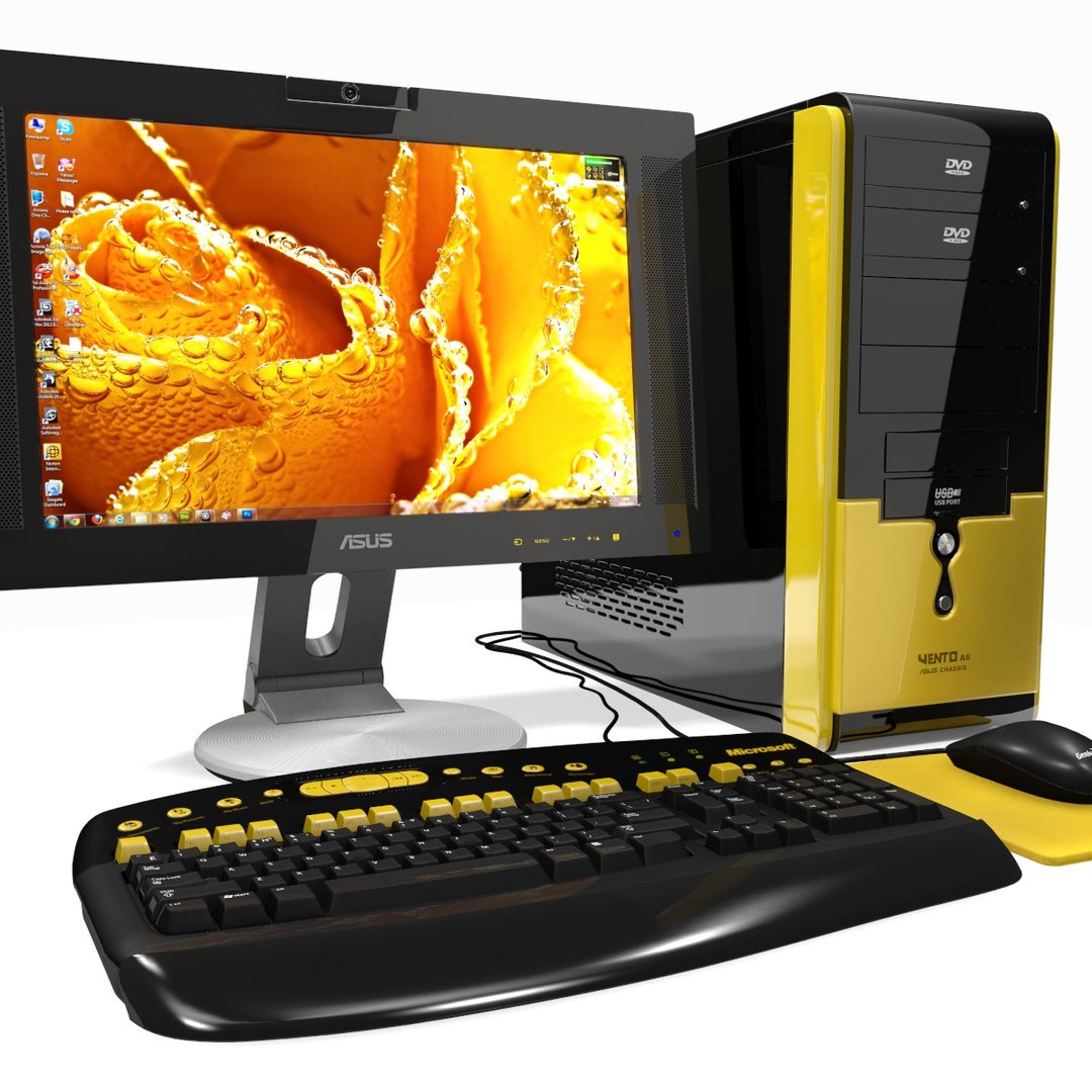 Computer Asus 3d Model
