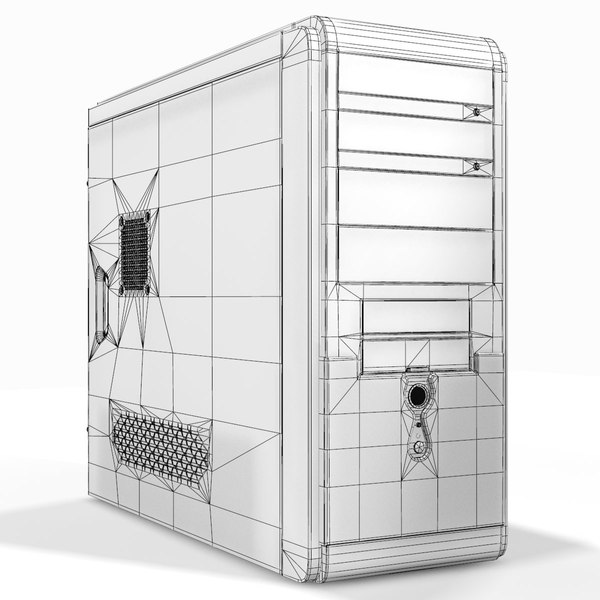 computer asus 3d model