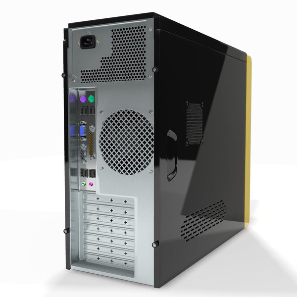 computer asus 3d model