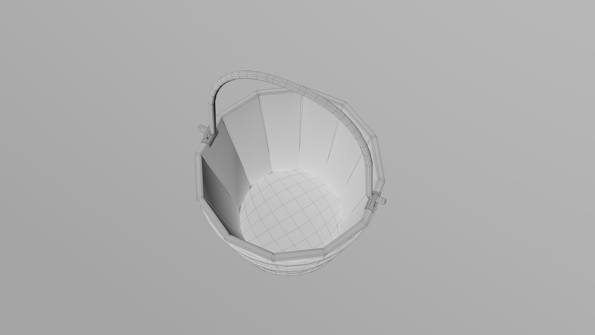 3D Model Wooden Bucket - TurboSquid 2173206