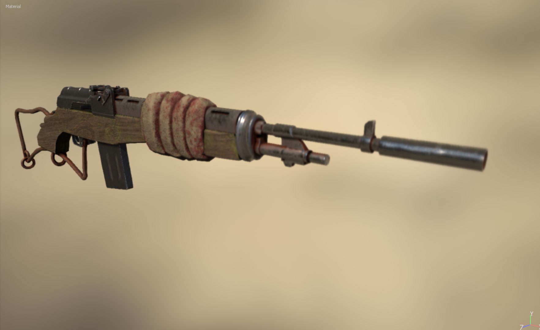 Post Apocalyptic Semi 3D Model - TurboSquid 1174355