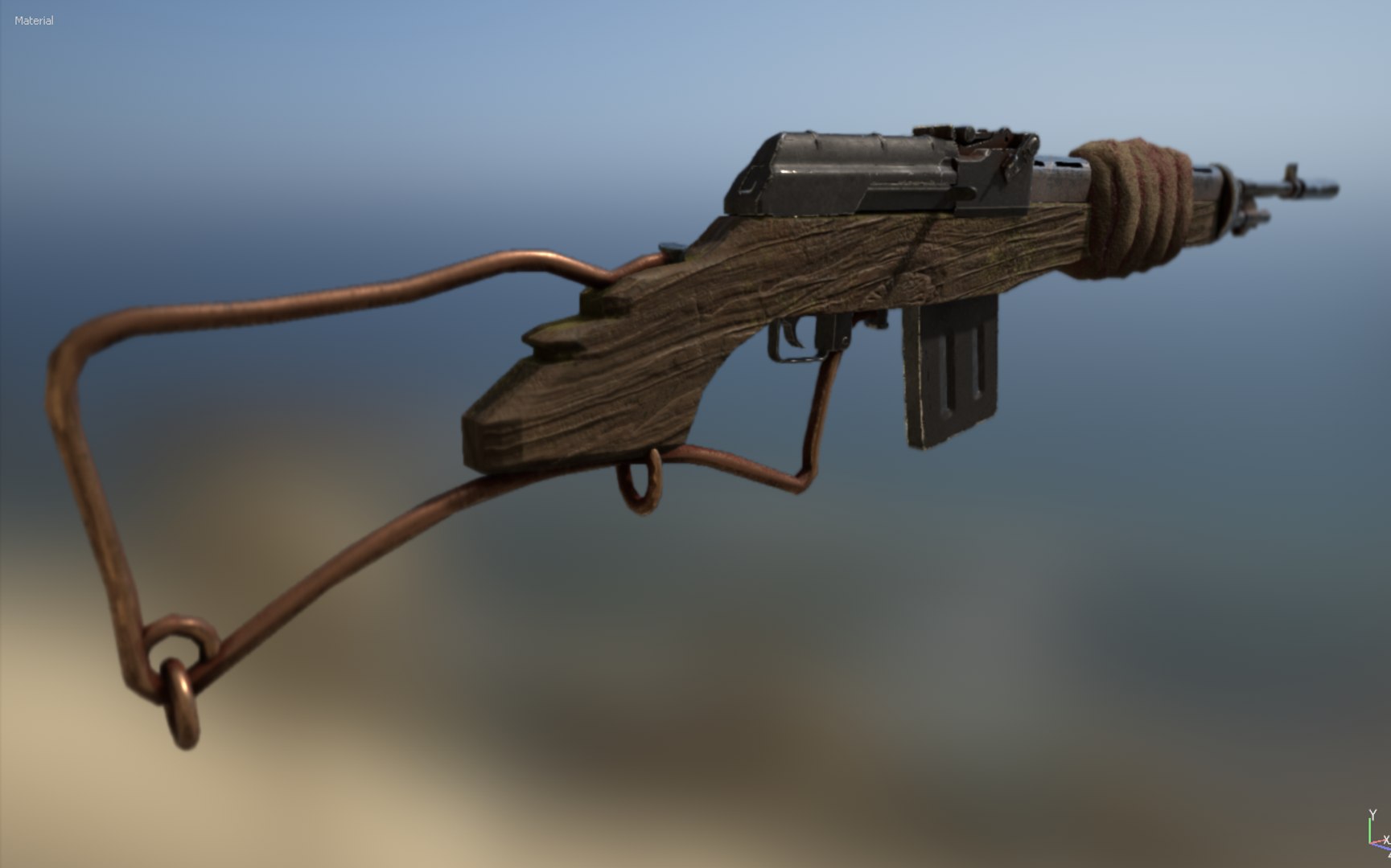 Post Apocalyptic Semi 3D Model - TurboSquid 1174355