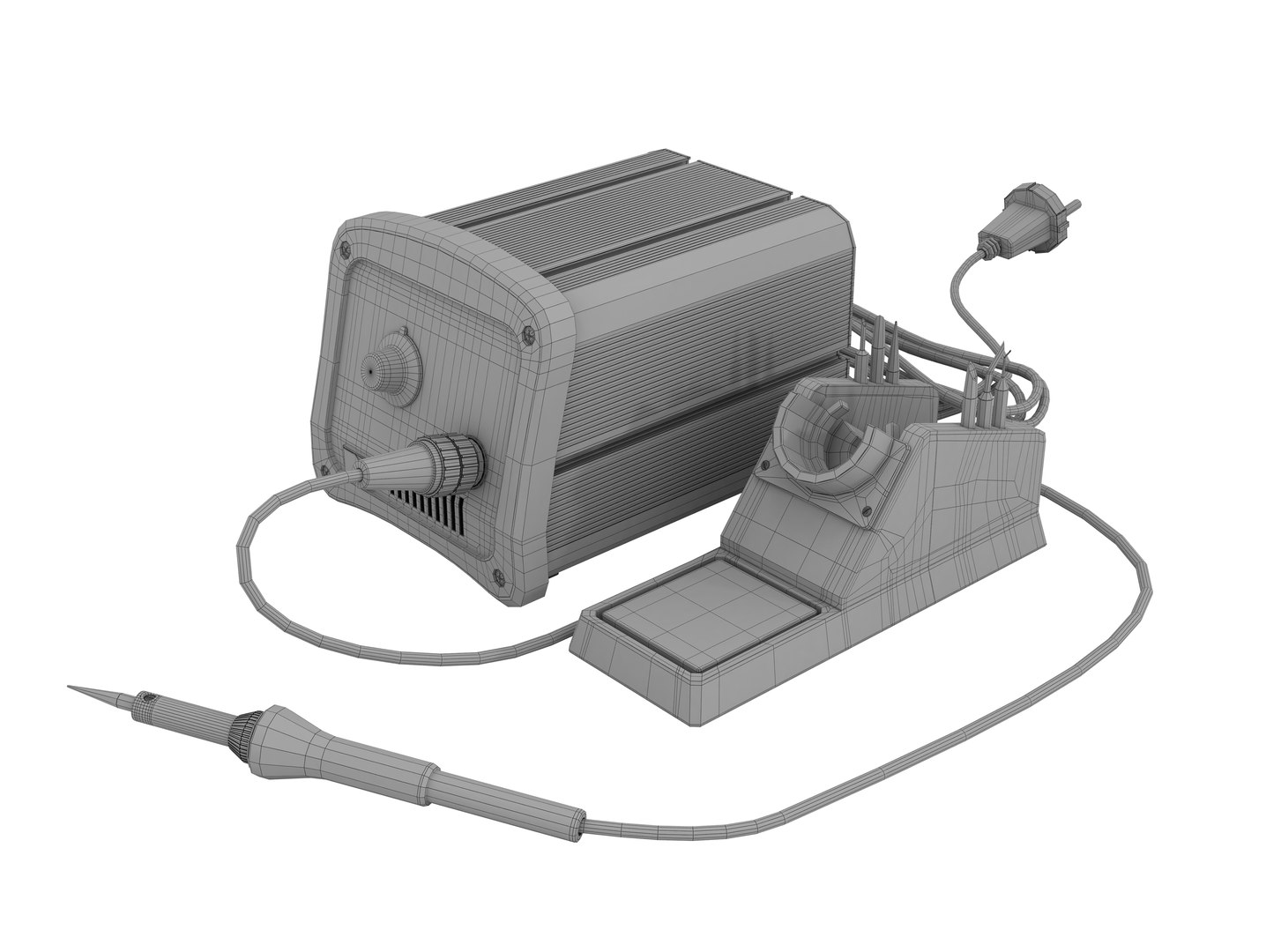 3d Model Soldering Station Pace-25 St