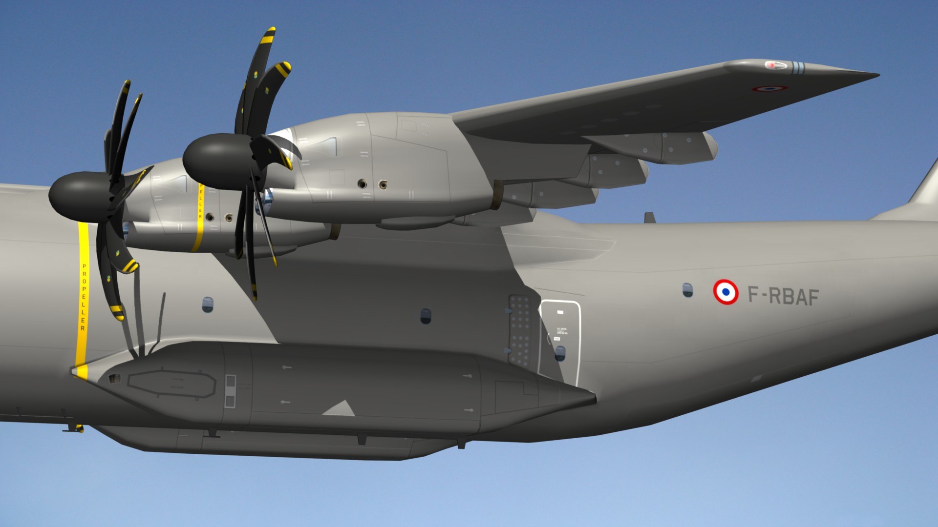 Airbus A400m French Air Force 3D - TurboSquid 1656556