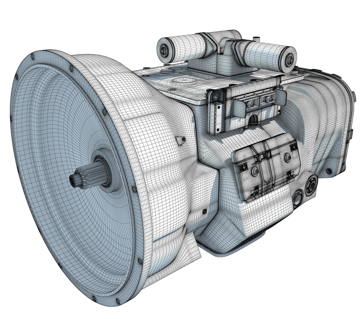 3D Transmission Trans Model - TurboSquid 1174010