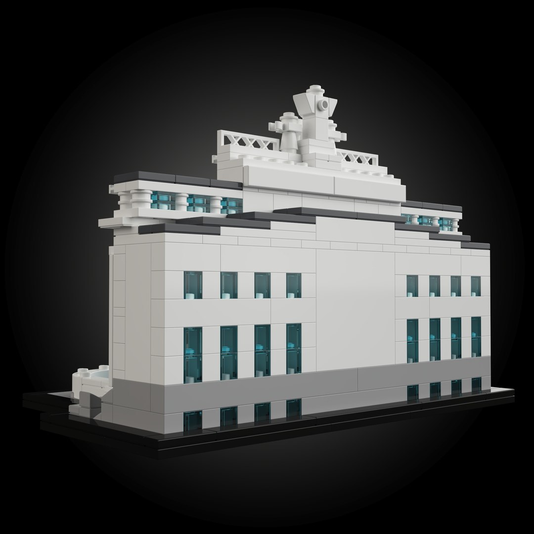 3D Lego 21020 - Trevi Fountain model - TurboSquid 1917921