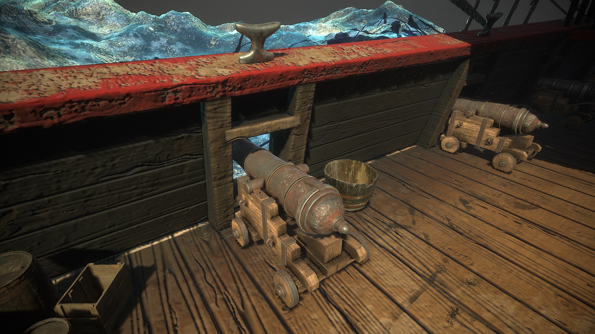 3D Sail Ship Model - TurboSquid 2100714
