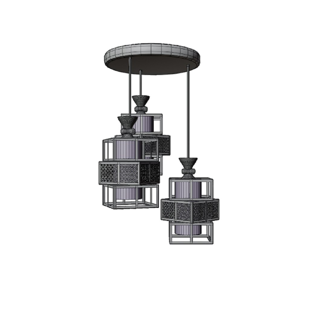 3D Model Chandelier 01 - TurboSquid 2025498