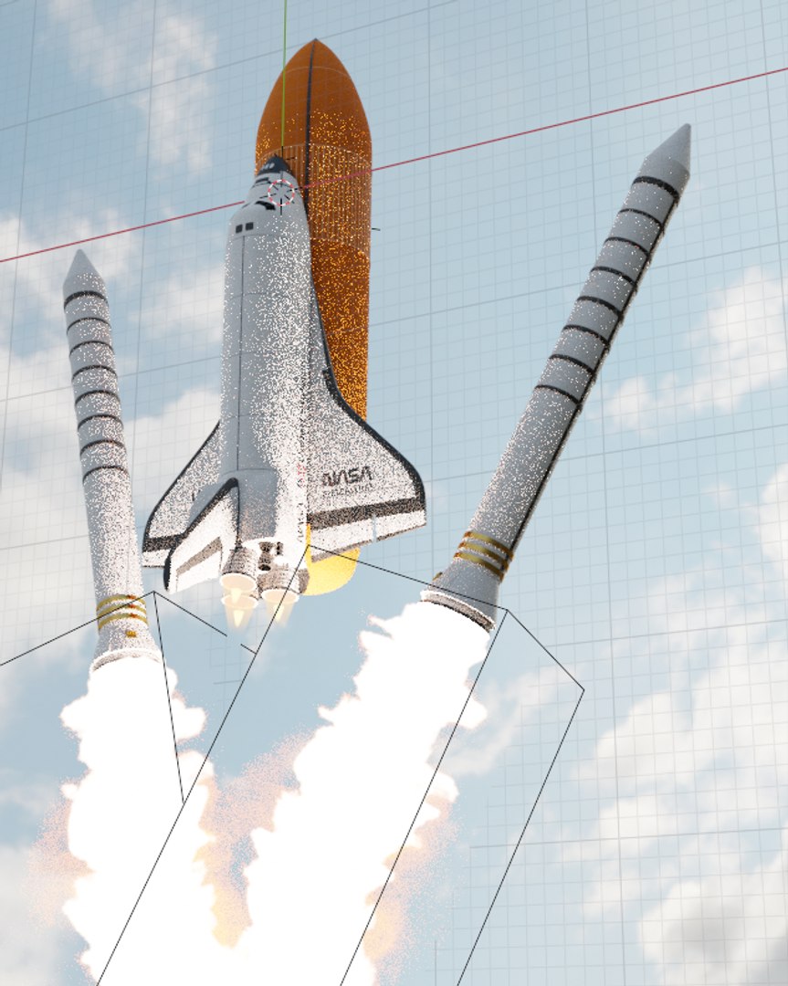 Endeavour Space Shuttle Hd 3D - TurboSquid 1598421