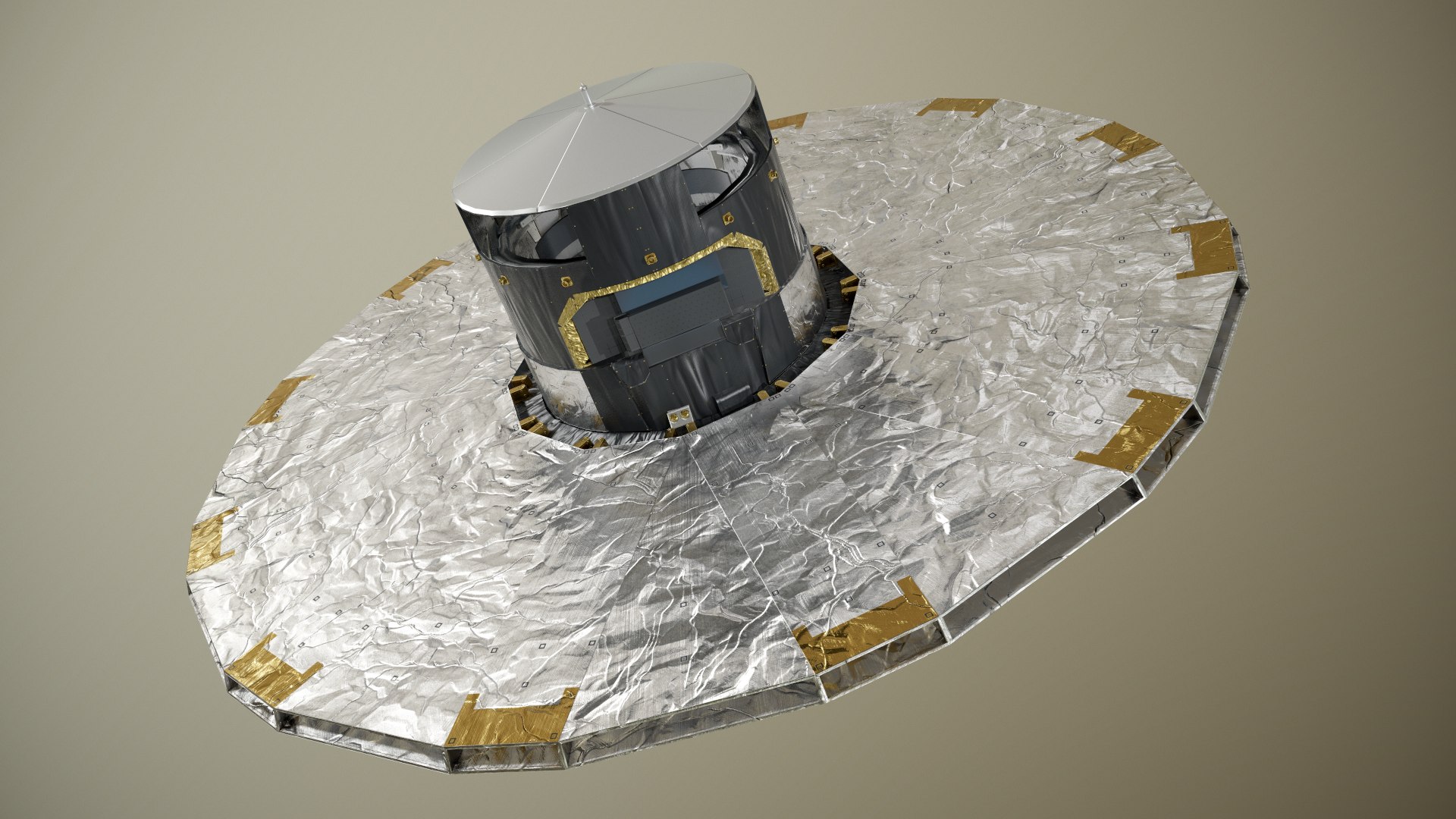 3D Gaia Space Observatory Esa Model - TurboSquid 1463575