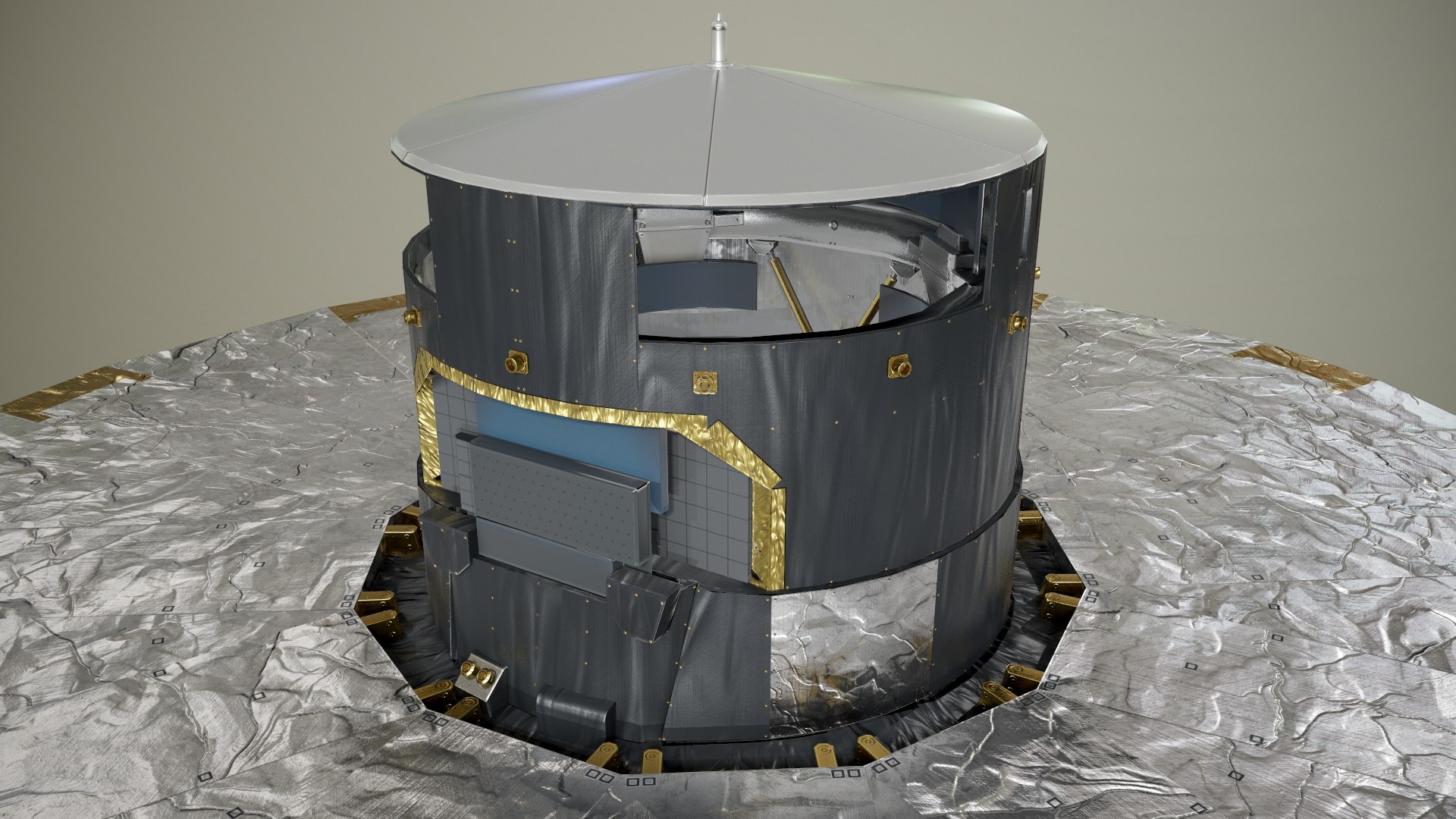 3D Gaia Space Observatory Esa Model - TurboSquid 1463575