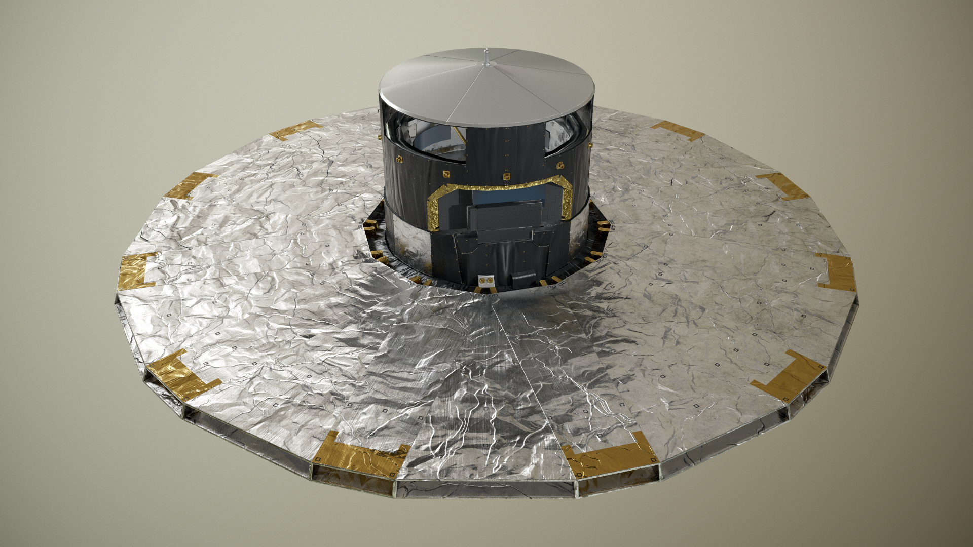 3D Gaia Space Observatory Esa Model - TurboSquid 1463575
