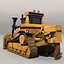 3d Model Bulldozer Industrial