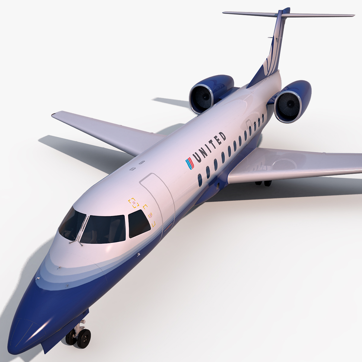 embraer erj 135 3d max