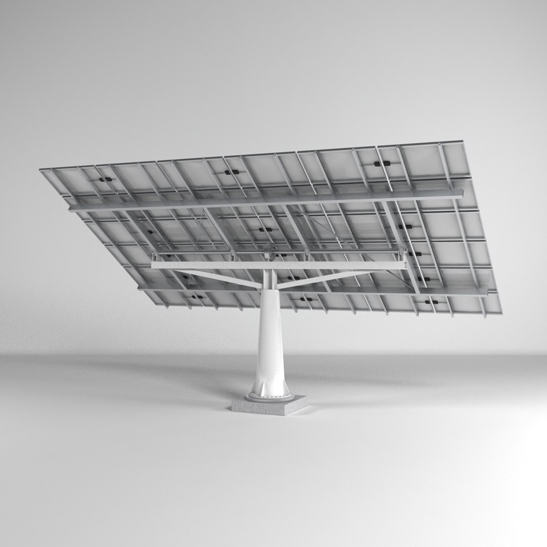 3d Solar Panel Model