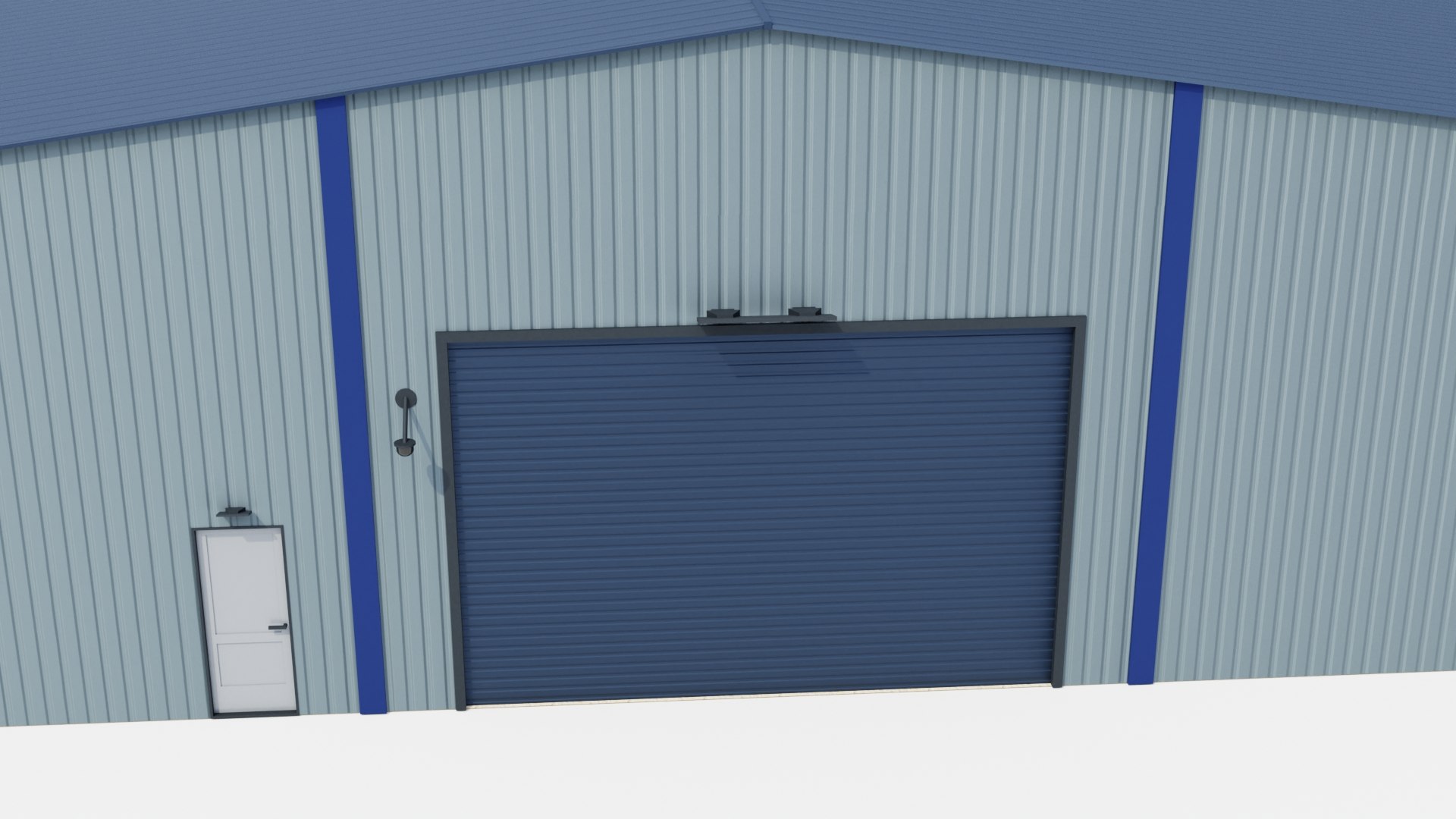 Warehouse Collection Hangar Model - TurboSquid 2097251