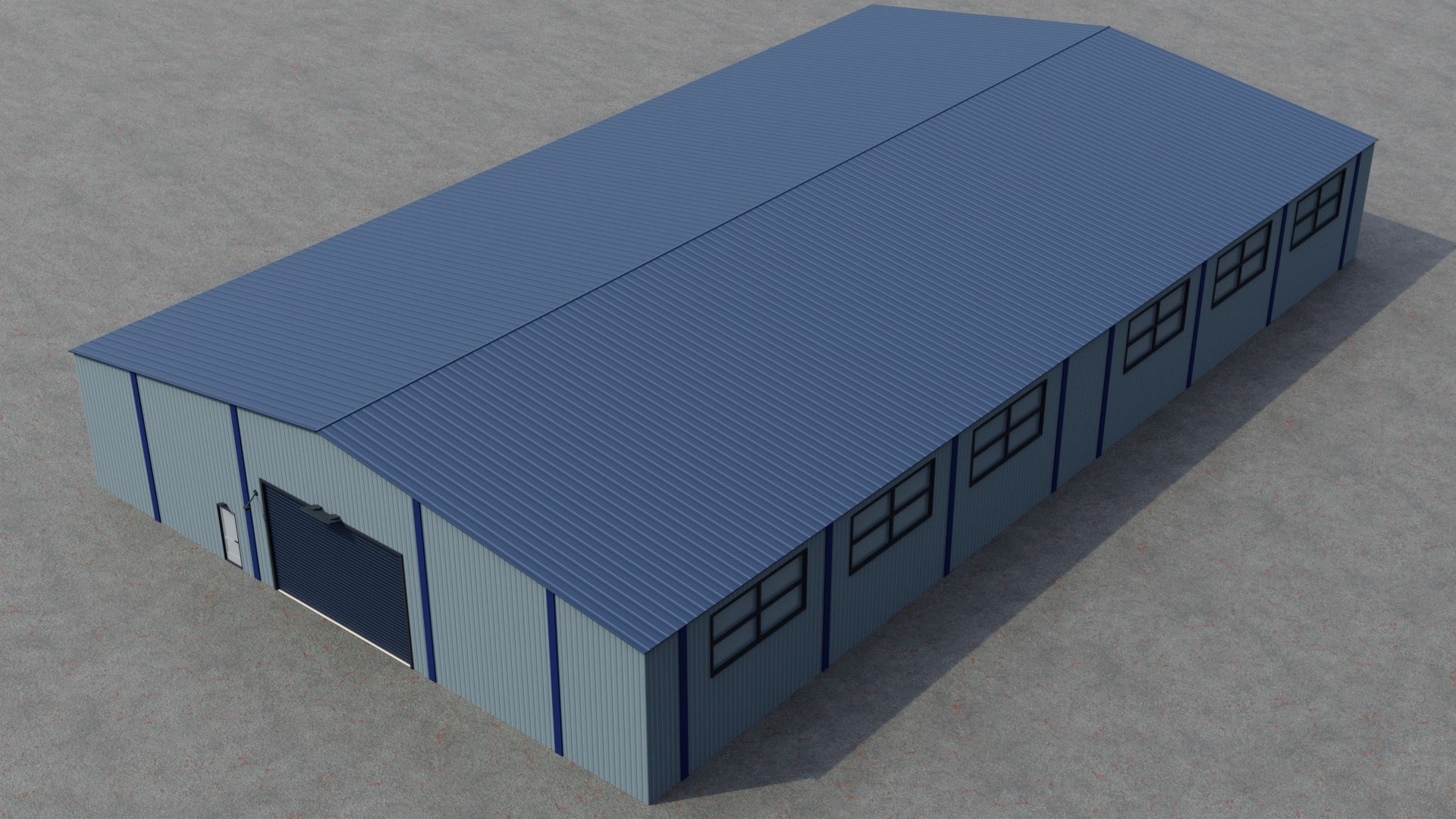 Warehouse Collection Hangar Model - TurboSquid 2097251