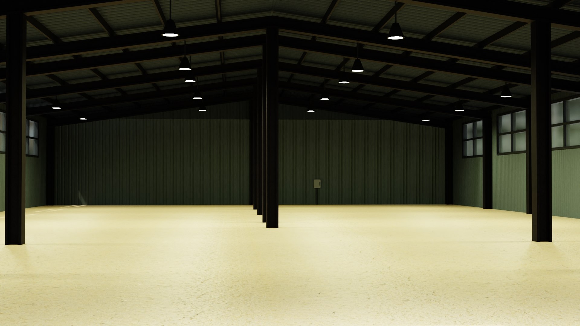 Warehouse Collection Hangar Model - TurboSquid 2097251