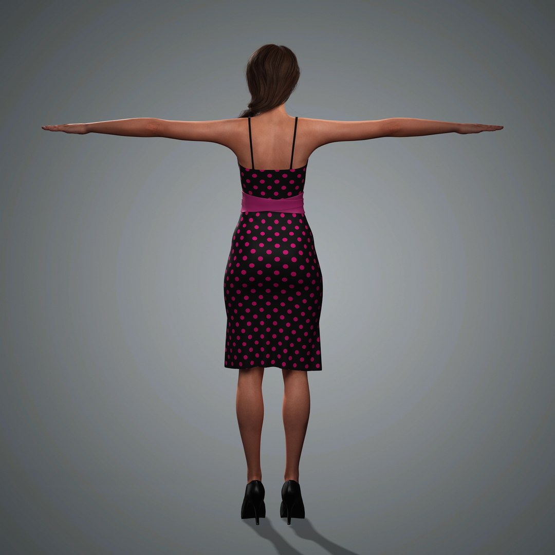 Rebecca Ferguson Character 3D Model Low-poly 3D Model - TurboSquid 2509747