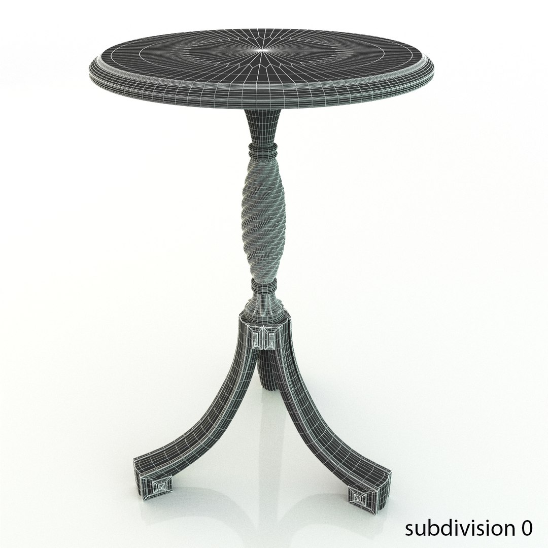 Chelini Table 3d 3ds