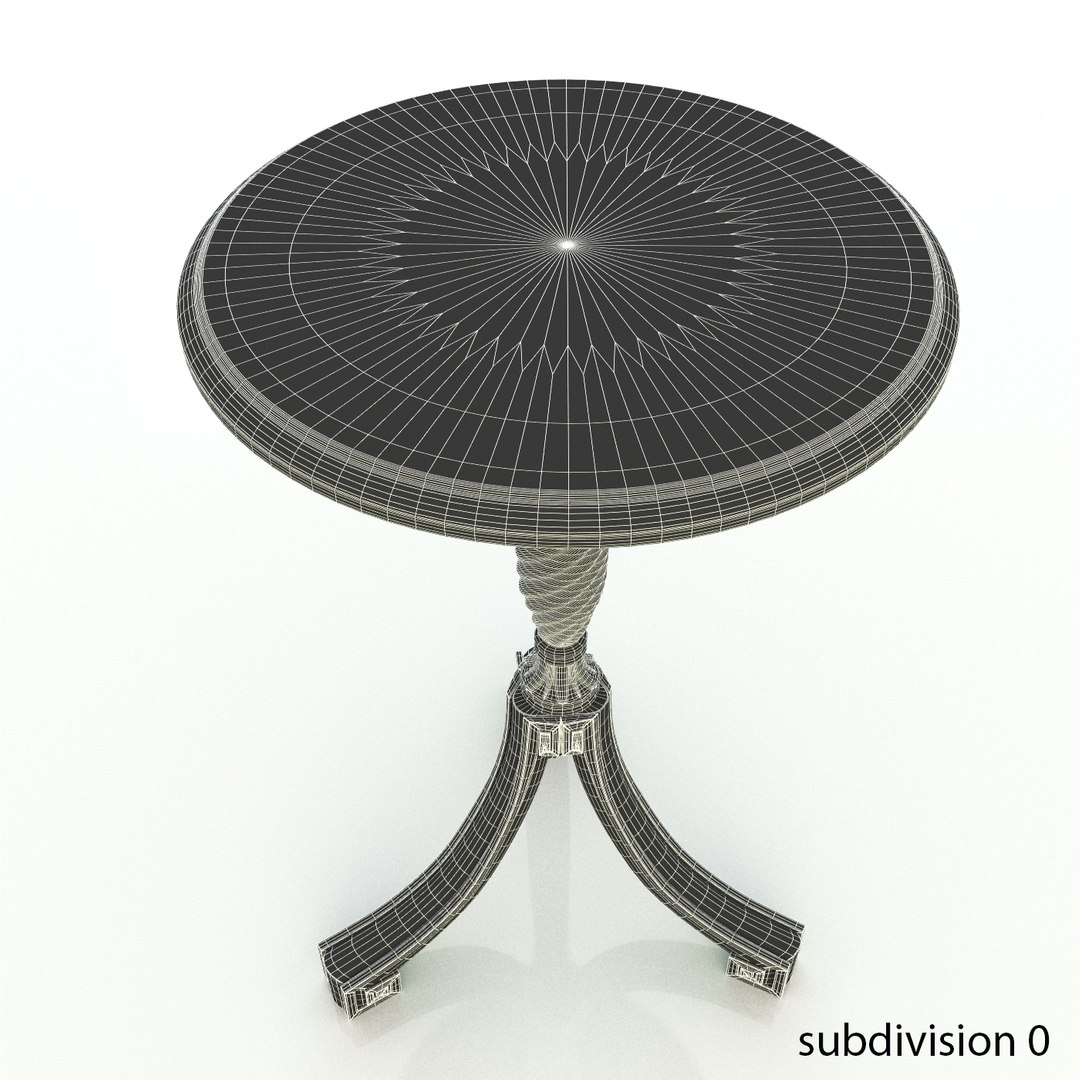 Chelini Table 3d 3ds