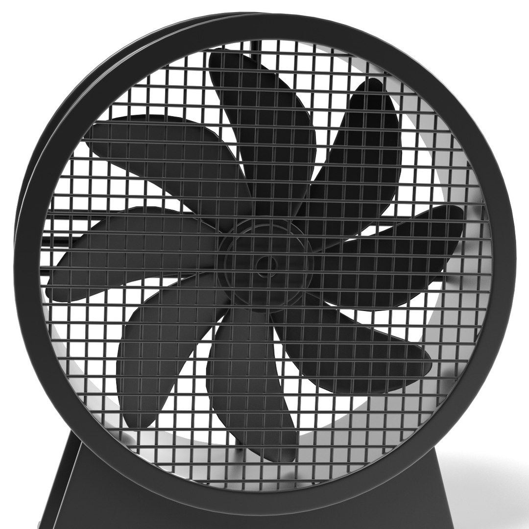 3d Model Large Fan