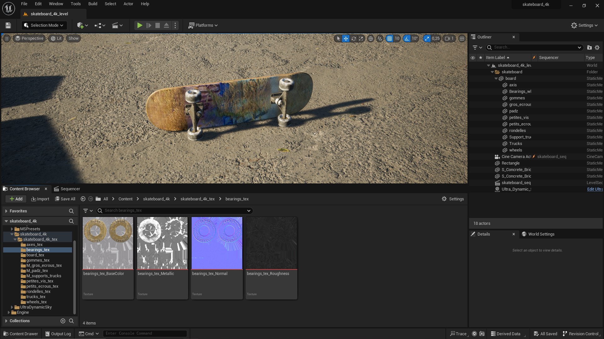 Free Free Street Serie Pro Skateboard - Unreal 3D Model - TurboSquid ...