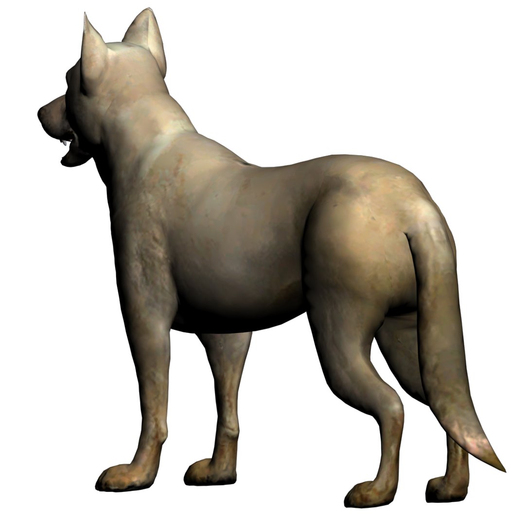 Dog 3d Obj