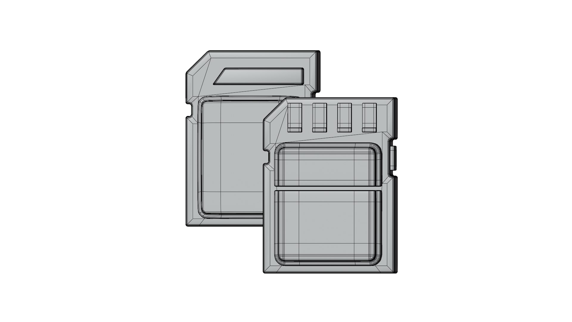 Memory Card 3D Model - TurboSquid 2322714