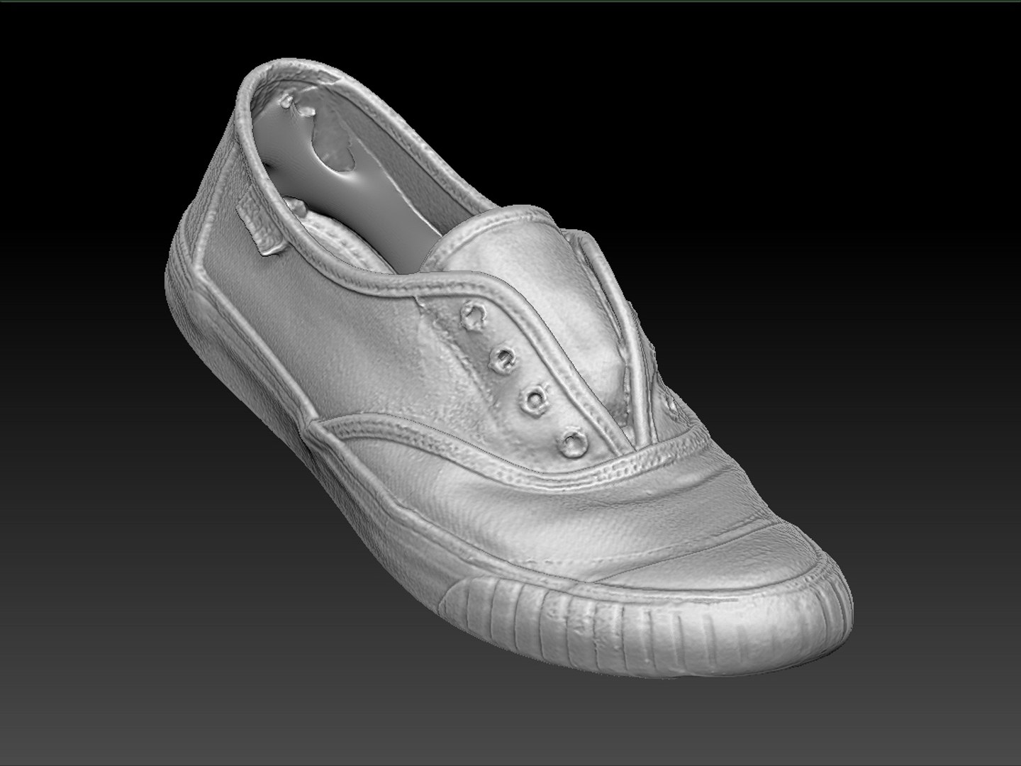 scan woman shoe 3d model