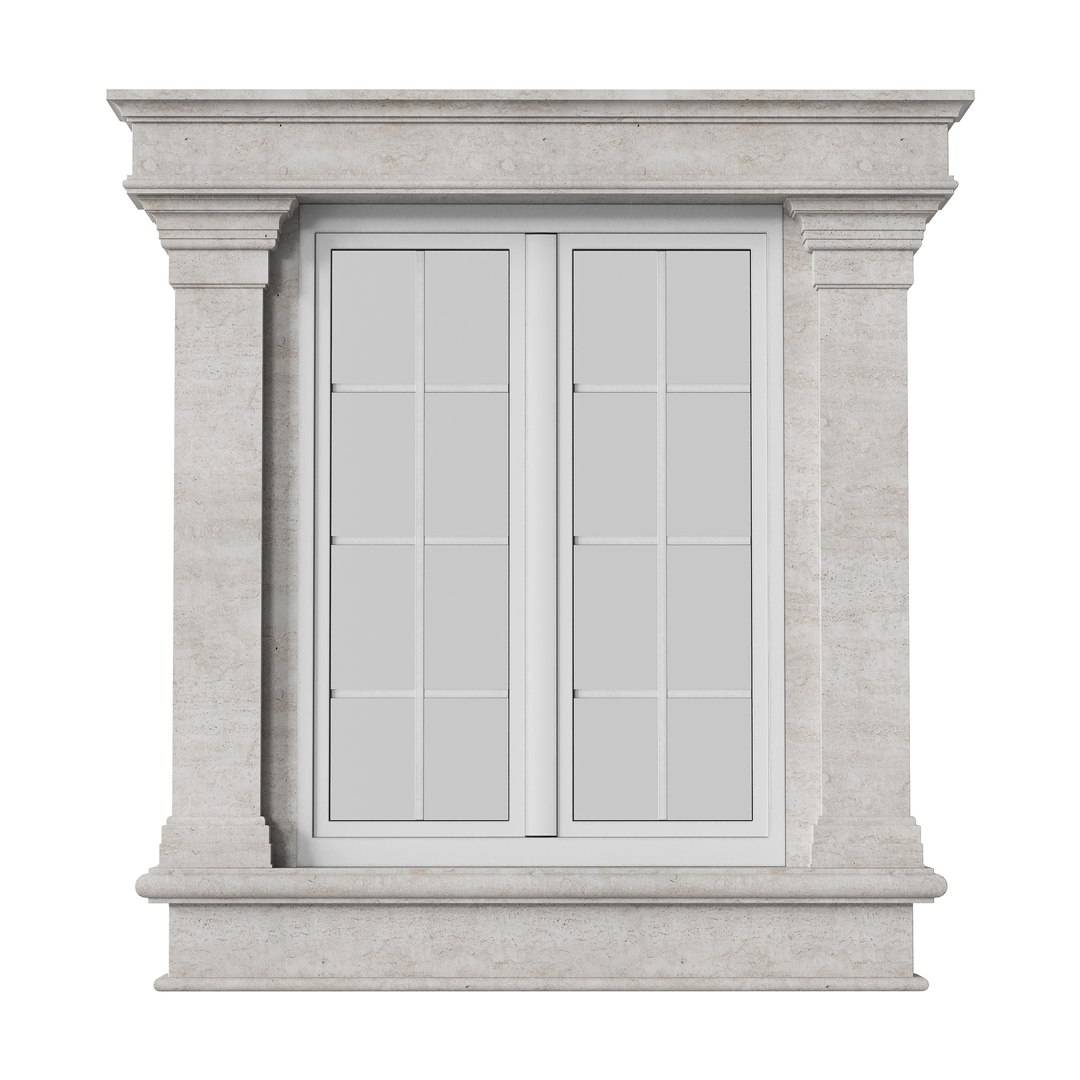 Architectural Classic Window 3D Model 6 Model - TurboSquid 2394817