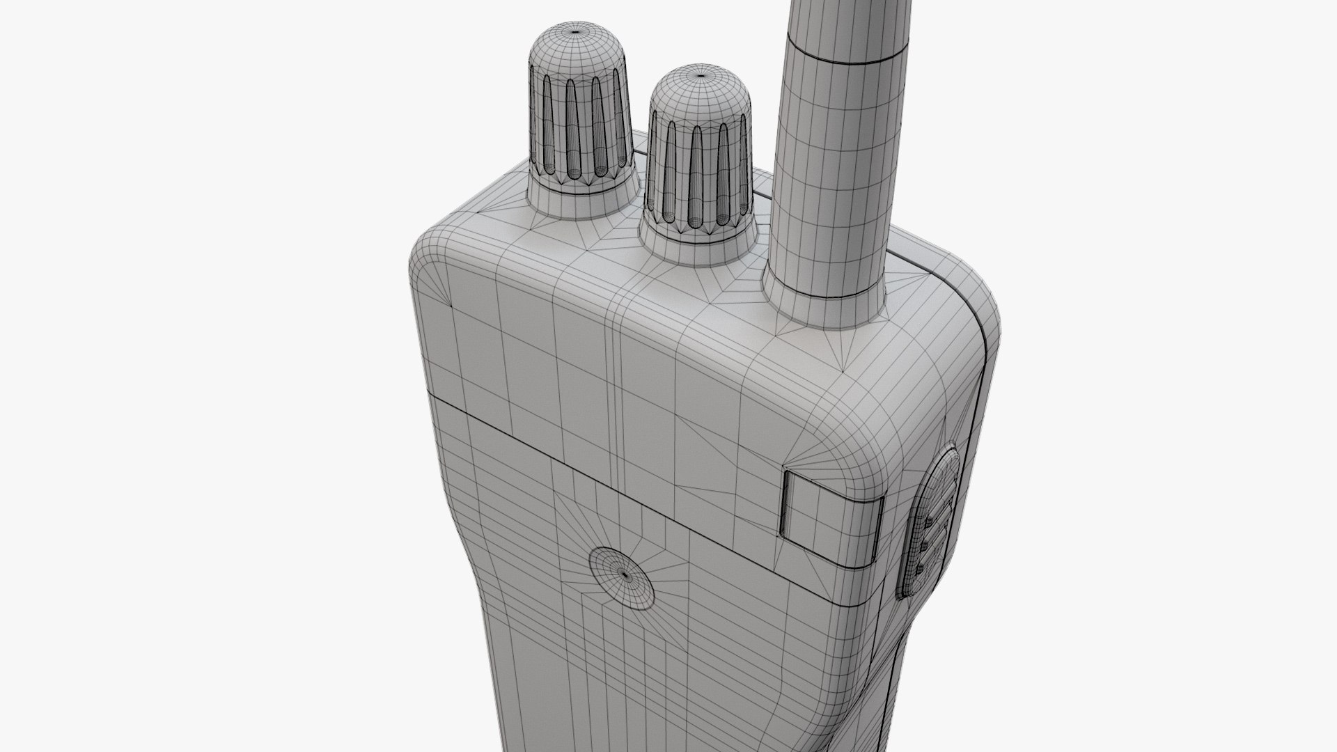 3D Handheld VHF Radio Model - TurboSquid 1947410