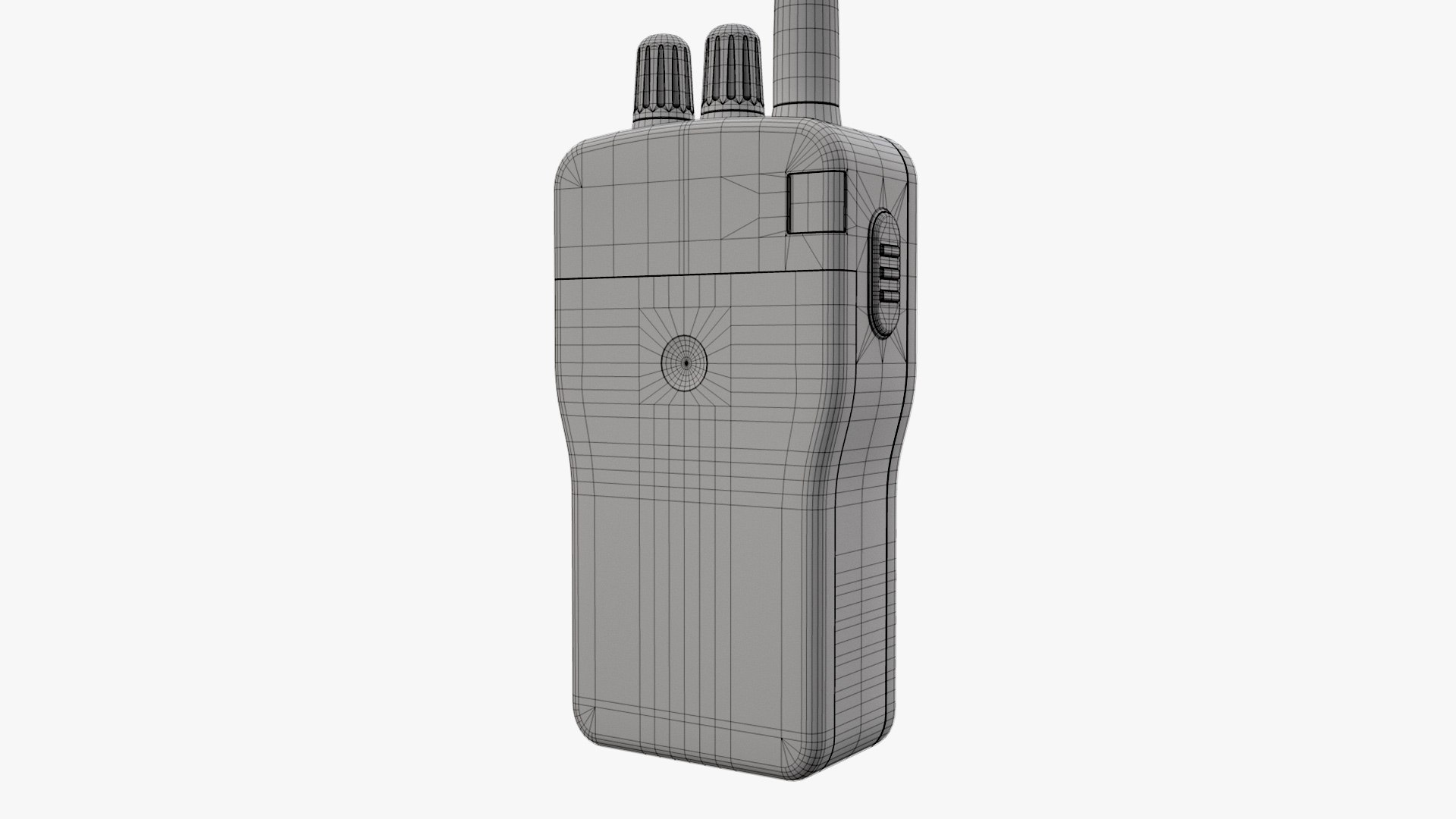 3D Handheld VHF Radio Model - TurboSquid 1947410