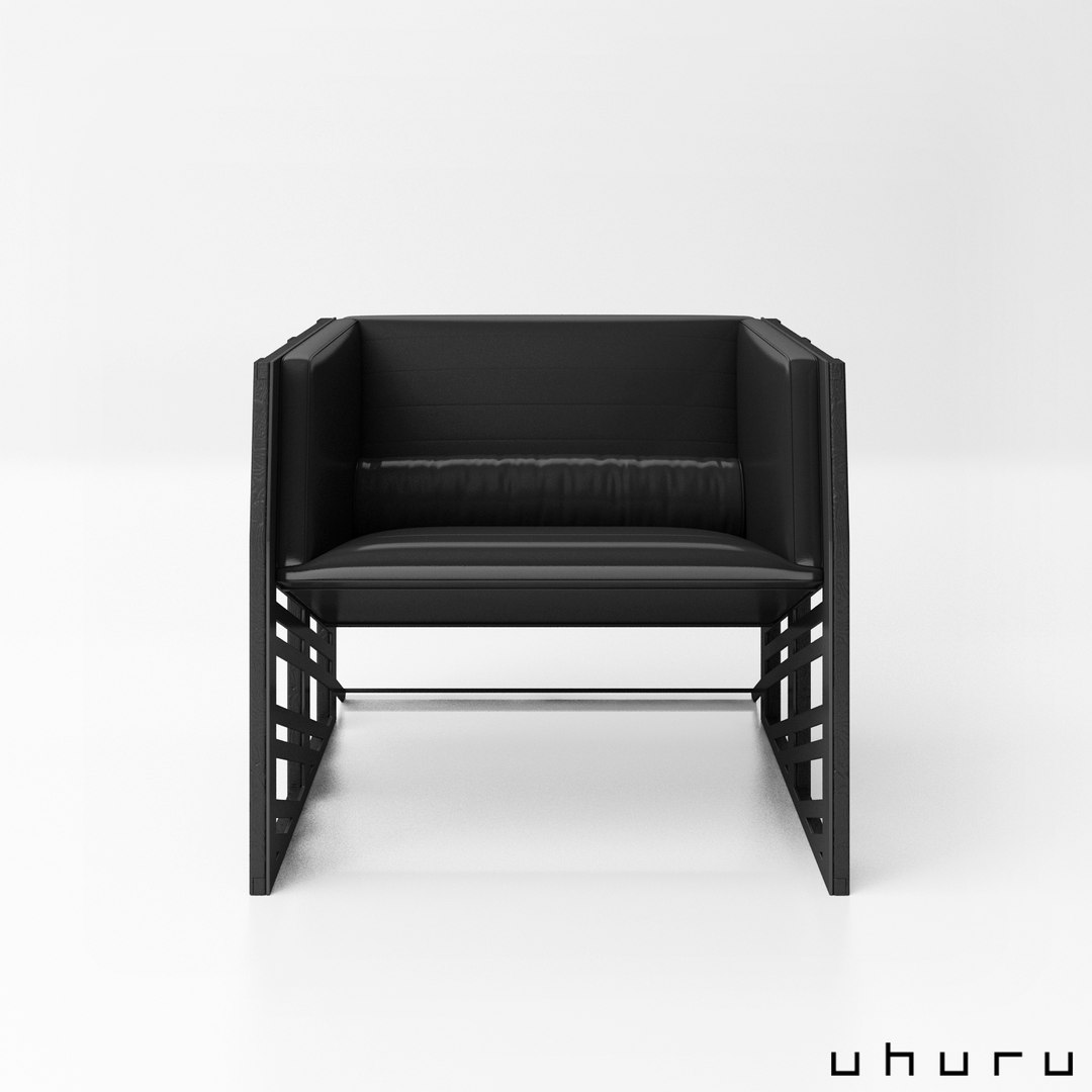 Uhuru fouvgardesgard lounge chair 3D model - TurboSquid 1166959