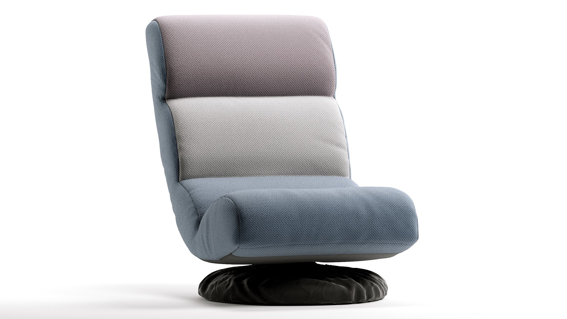 3D Model Amazon Basics Swivel Compact Adjustable Foam - TurboSquid 2109734